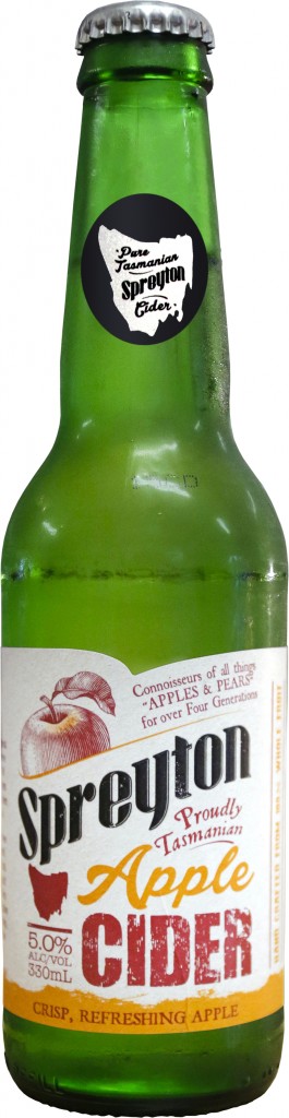 Spreyton Cider Bottle - Apple 2015 - Cider Australia